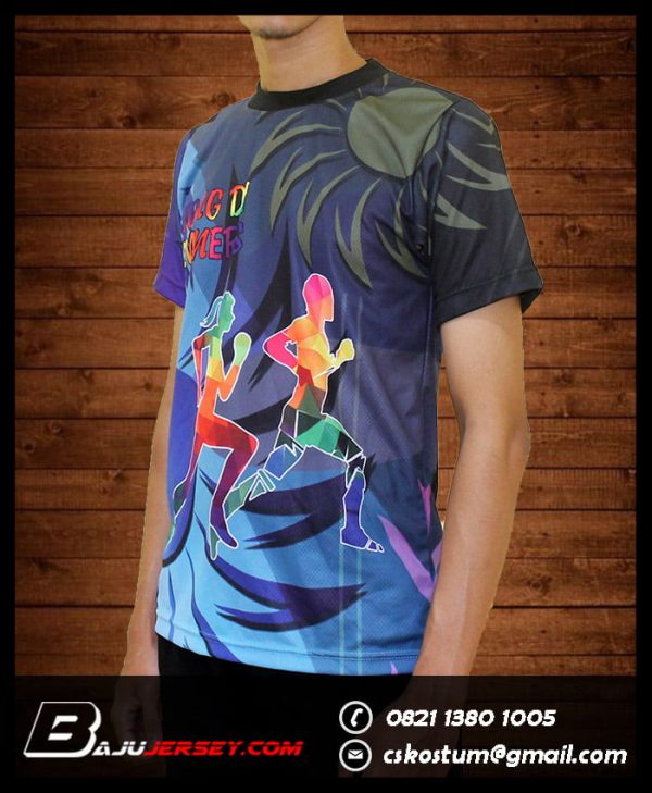 0821-1380-1005 Baju Jersey | Pembuatan Baju Running Xiong Di Runner